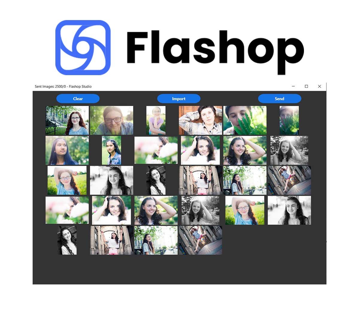 Flashop Studio permite entregar facilmente fotos aos clientes - Annphoto